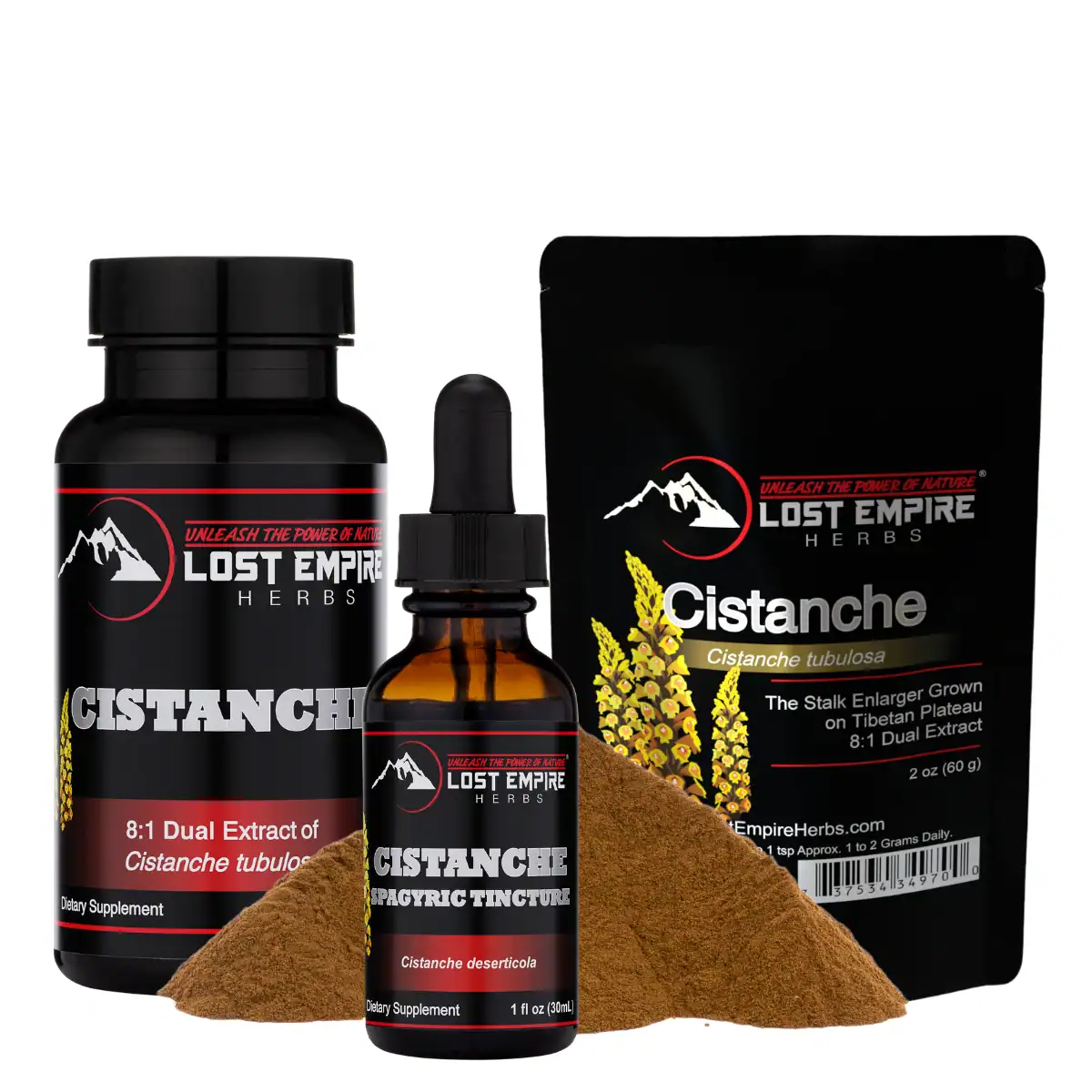 Cistanche Variations Capsules Tincture Powder